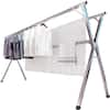 Angel Sar 79 in. X-Shape Stainless Steel Foldable Clothes Drying Rack ...