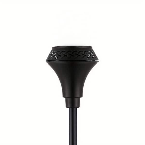 TIKI 65 in. Island King Metal Torch Large Flame Black 1124085 - The ...