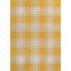 JONATHAN Y Sabine Traditional Farmhouse Bold Gingham Yellow/Cream 5 ft ...