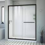 DreamLine Enigma-X 68 in. to 72 in. x 76 in. Frameless Sliding Shower Door in Polished Stainless ...