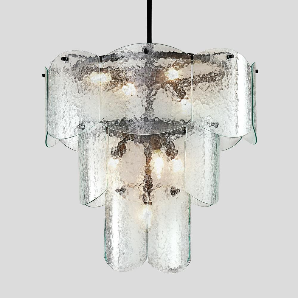 Magic Home 8-Light Black Pendant Hanging Light Fixture Modern Branch ...