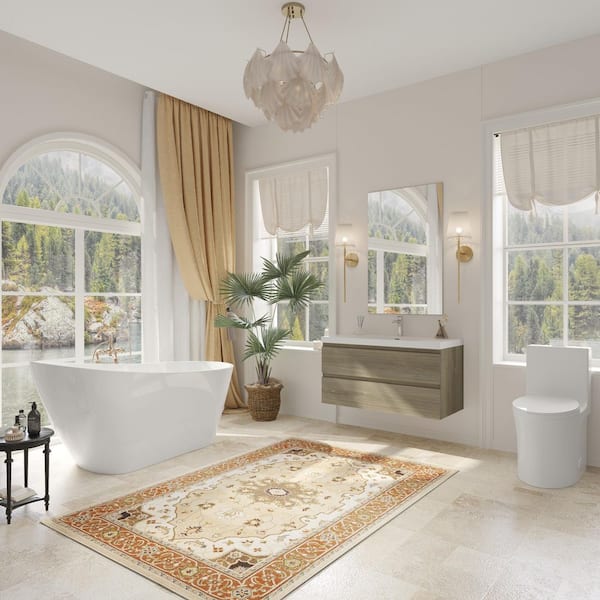 Floating - 42 Inch Vanities - Bathroom Vanities - The Home Depot