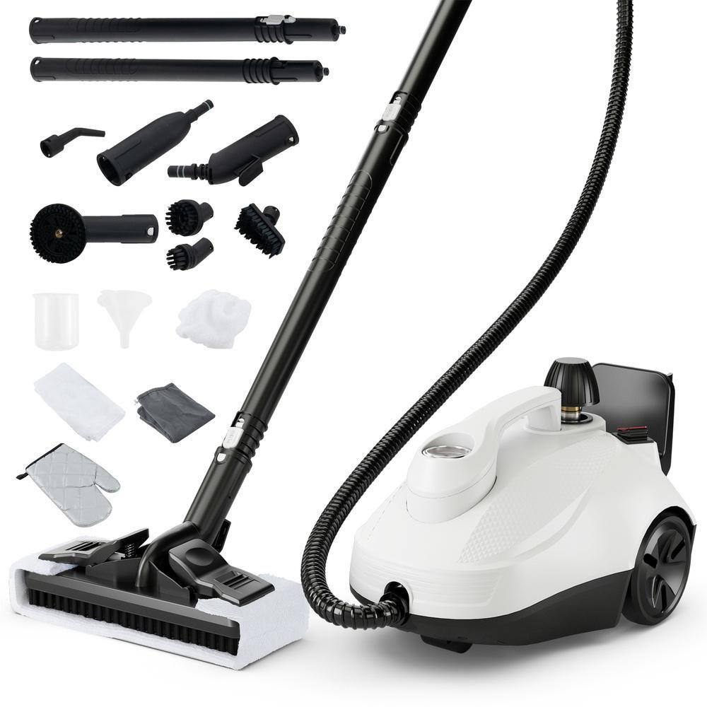 HONGGE Multipurpose Steam Cleaner 1800W Portable Household Steamer with ...