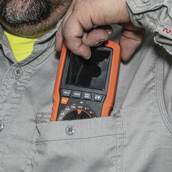 Klein Tools 600 Volt Slim Digital Multimeter, TRMS Auto-Ranging with ...