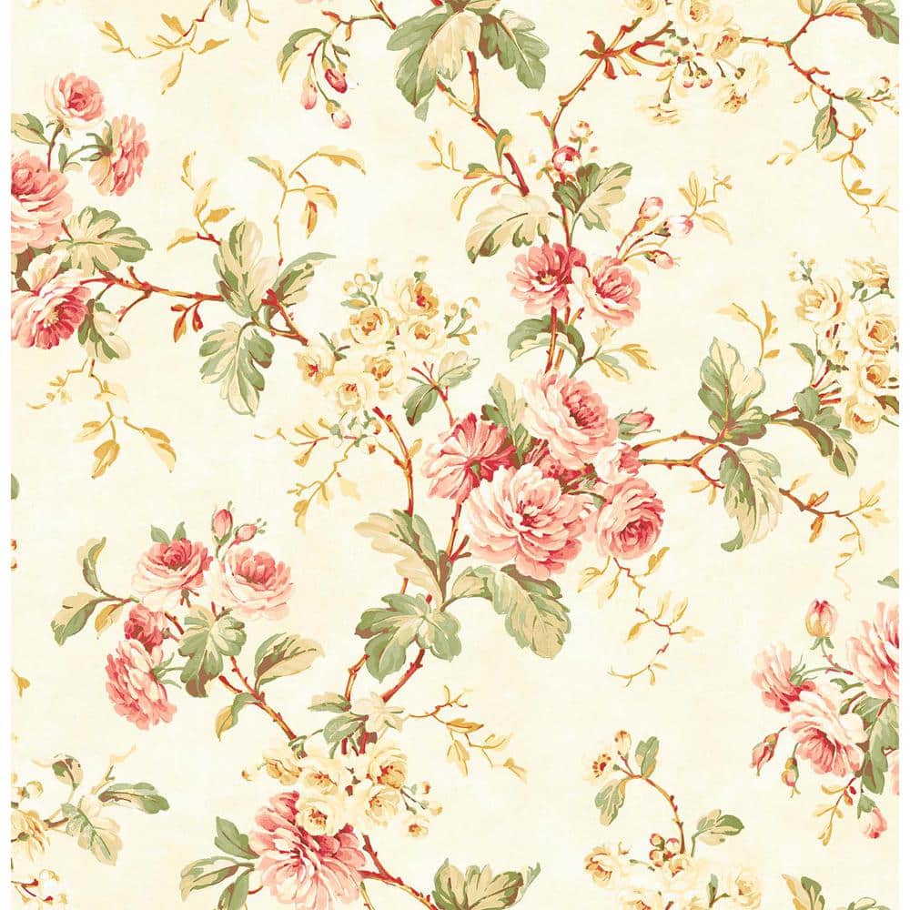 SK Filson Emily Peach Trail Wallpaper DE40844 - The Home Depot