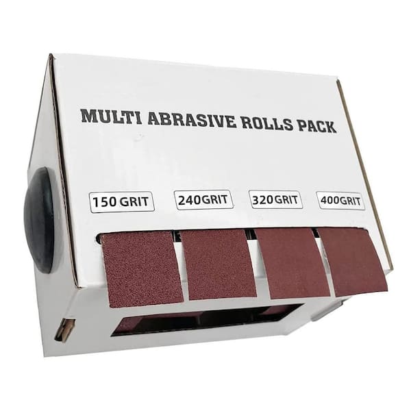 1 in. x 6 Meter Aluminum Oxide Emery Cloth Roll Sandpaper with ...