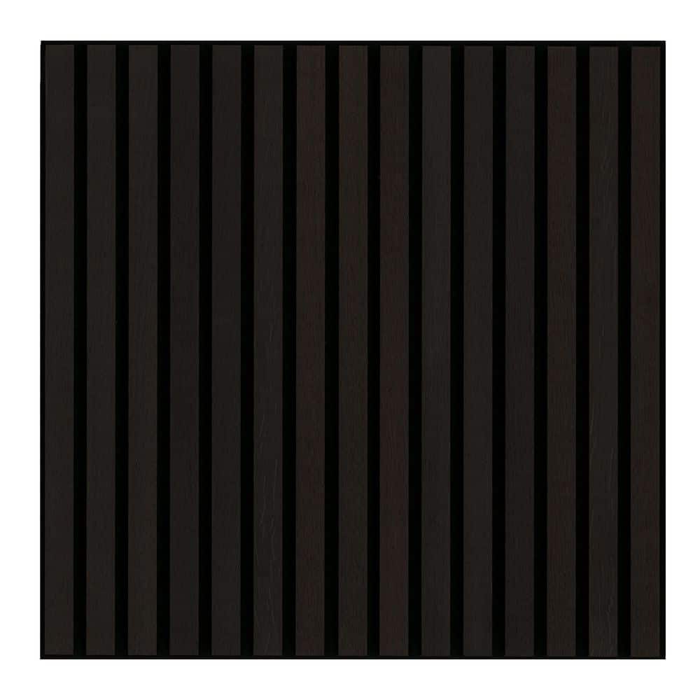 MSI Harmony Espresso Mixed Wood Sound Absorbing Acoustic Panel 24 in. x ...