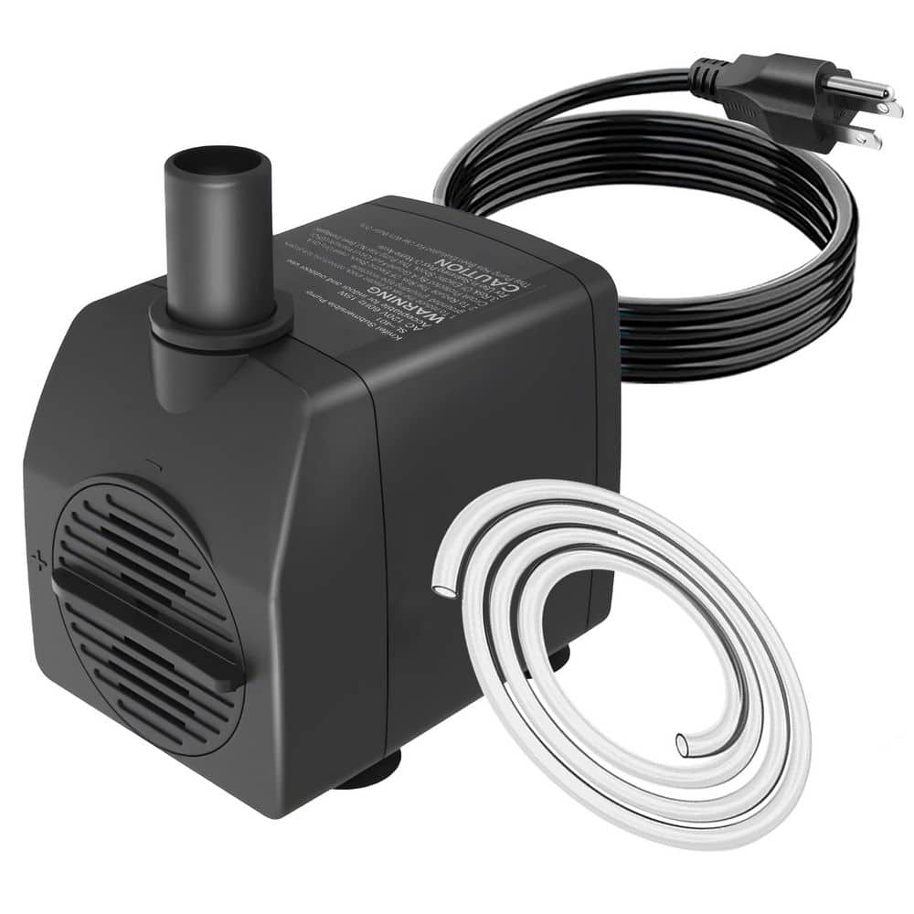 Submersible Water Pump 200GPH AUTO Shut-Off 5. 2ft Lift with Anti ...