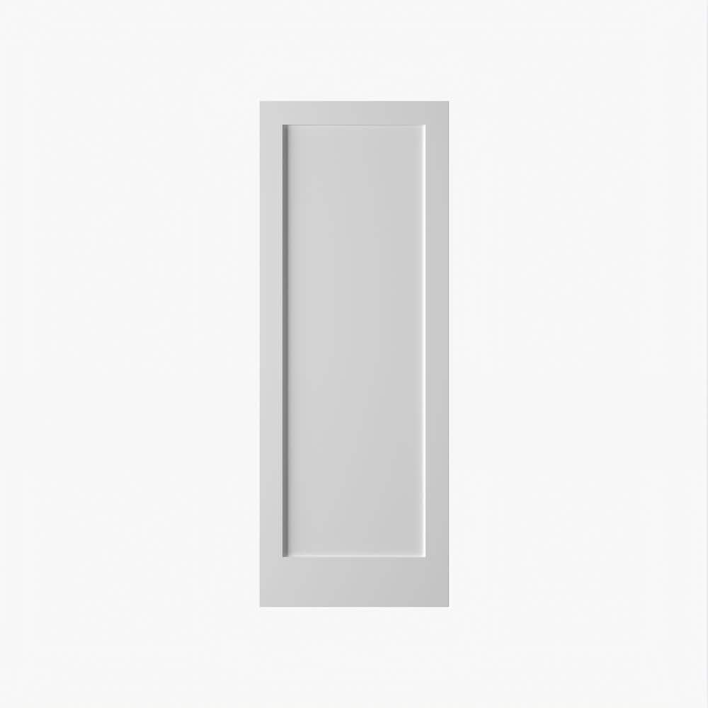 RESO 24 in. x 84 in. Single Panel Solid Core Composite Primed Smooth ...