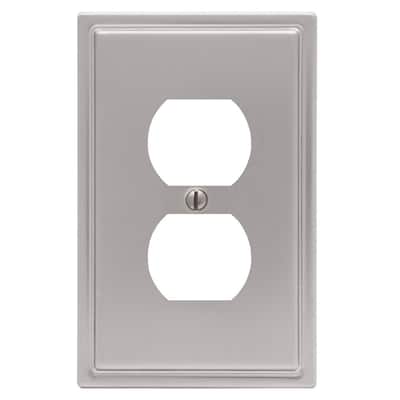 Hampton Bay Bronze 1-Gang 1-Duplex/ 1-Single Wall Plate-90DVB - The ...