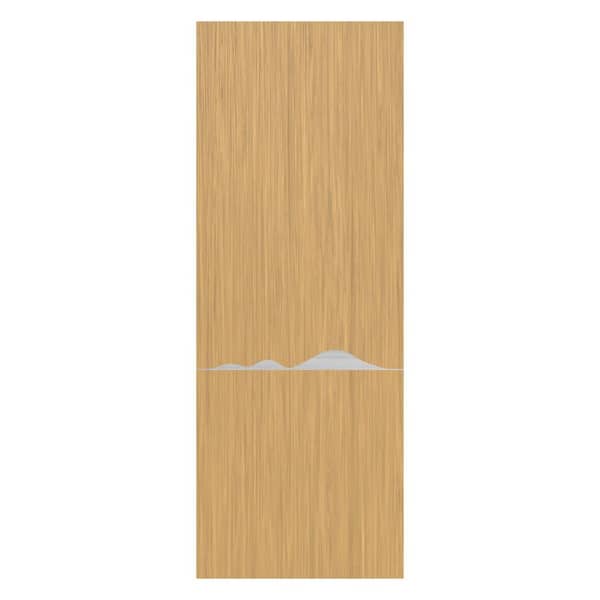 VILLAR HOME DESIGNS 32 in. x 96 in. Julia Prefinished Solid Core Sandy ...