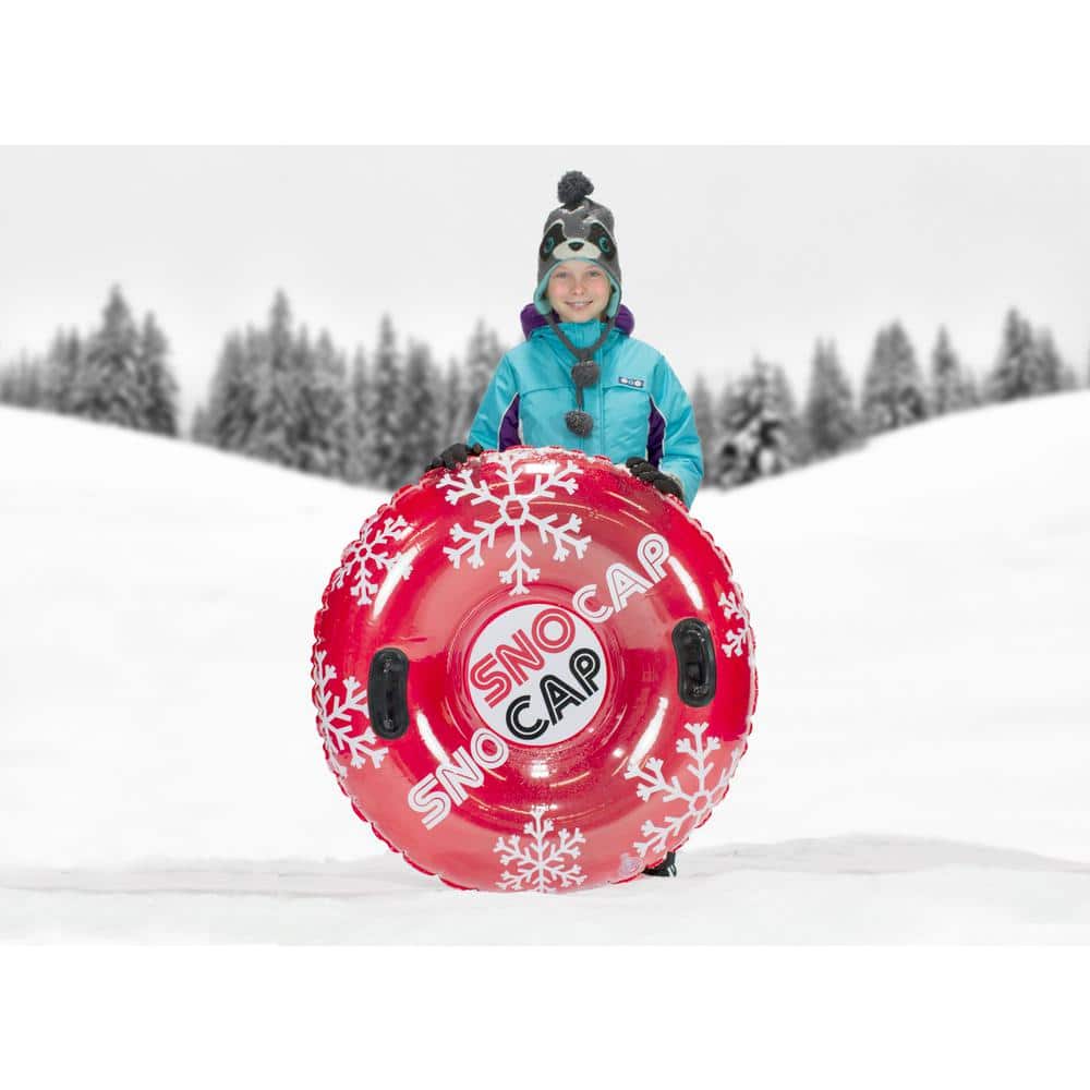 Poolmaster Snow Cap Inflatable Saucer for Snow and Swimming Pool 87102 ...