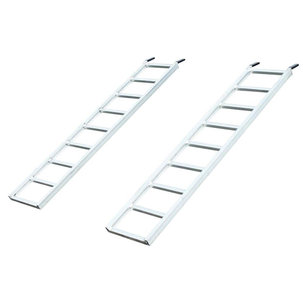 YuTrax 70 in. Aluminum Utility Ramps TX195 - The Home Depot