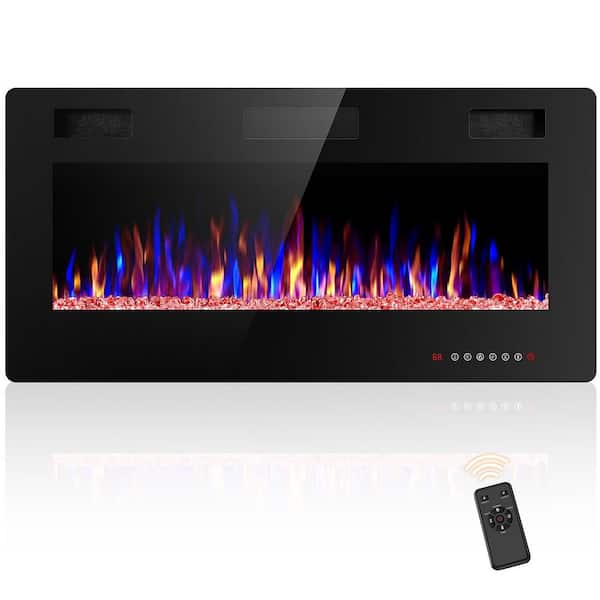 Reviews for R.W.FLAME 36 in. Wall Mount Low Noise Electric Fireplace ...