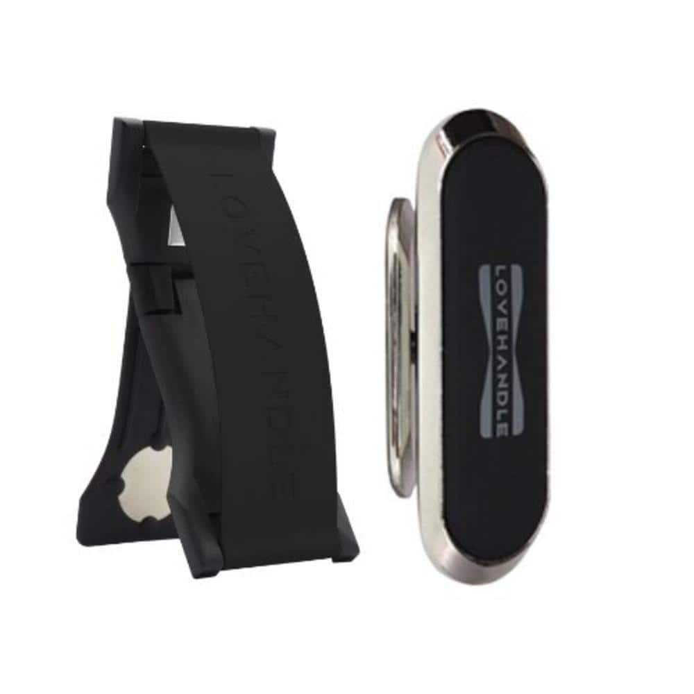 LOVEHANDLE PRO Black and PRO Mount, Premium Phone Grip and Mount ...
