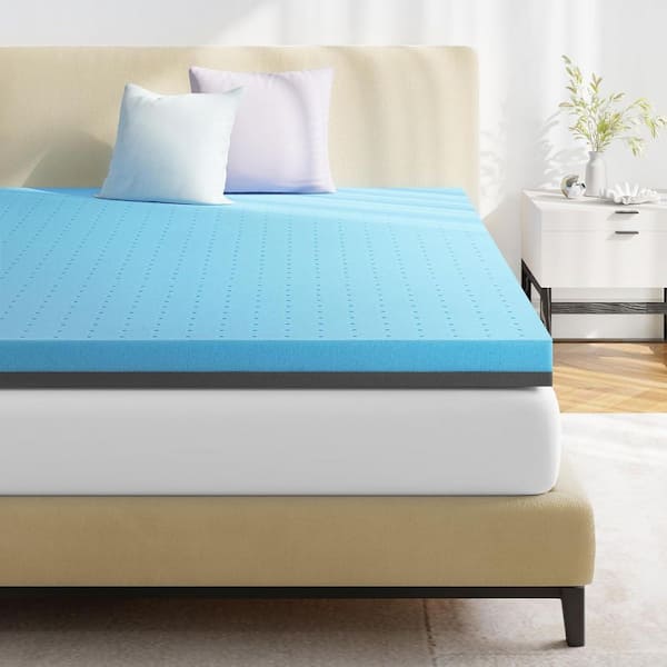 Tahanbath Modern Full Ultra Plush Polyurethane Foam 4 in. Bed-in-a-Box ...