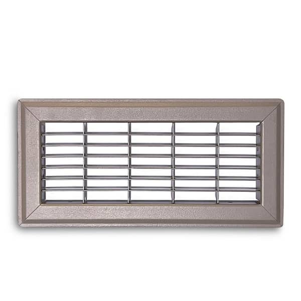 TruAire 6 in. x10 in. Heavy Duty Steel Floor Return Air Grille ...