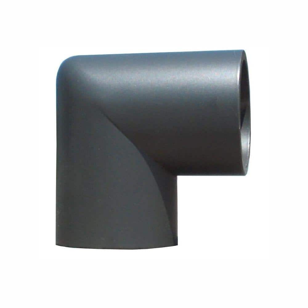 EZ Handrail 1.9 in. Aluminum Round ADA Handrail Bronze 90 Degree Miter ...