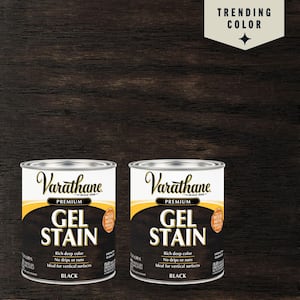 Varathane 1 Quart Cherrywood Semi-Transparent Interior Wood Gel Stain ...