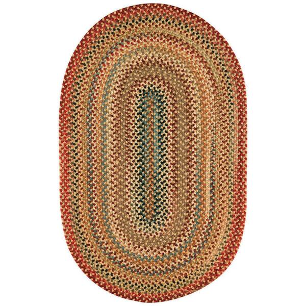 Capel Portland Gold 2 ft. x 3 ft. Oval Area Rug 0346VS00200030100 - The ...