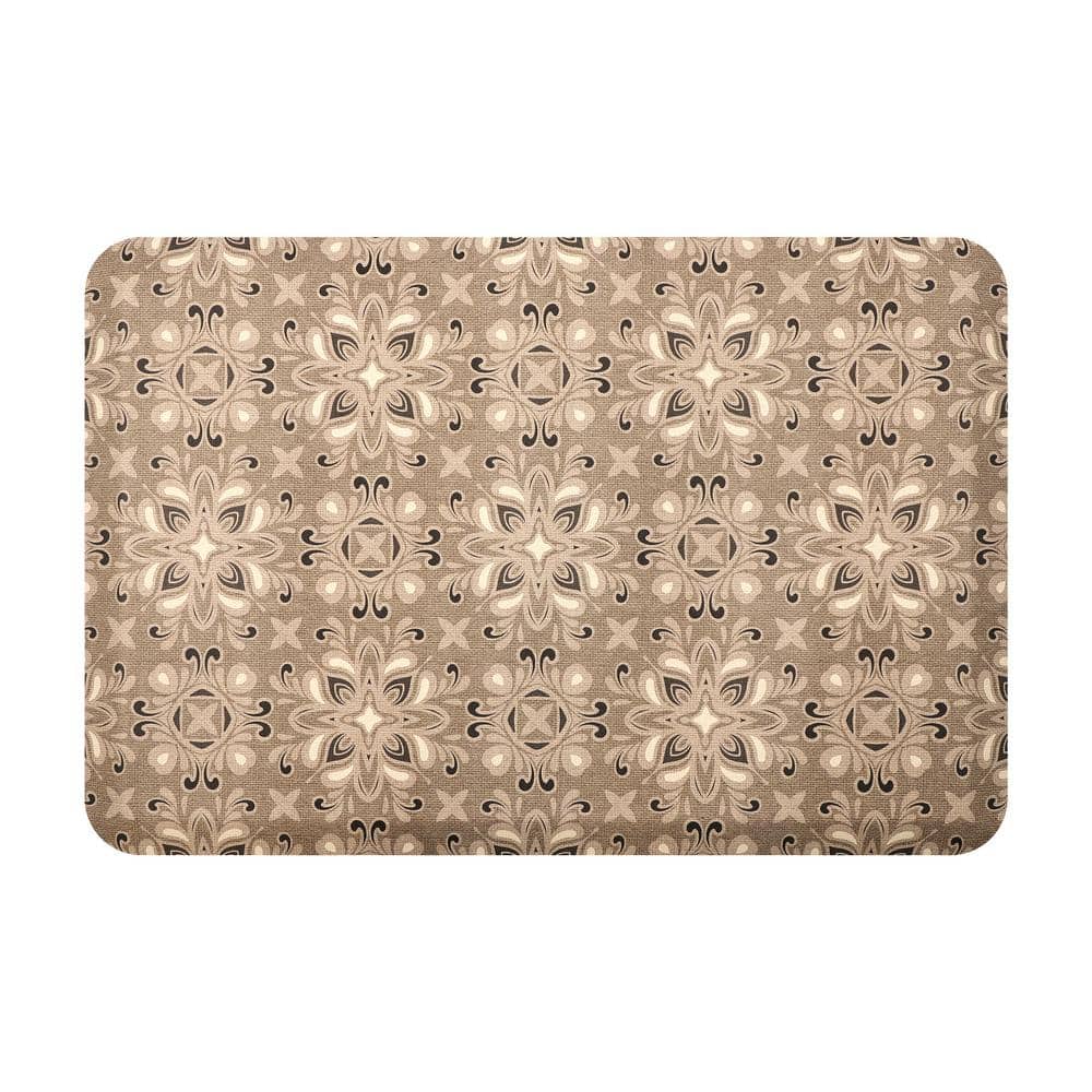 Bungalow Flooring Sole Comfort Anti-Fatigue Mat, Boho Medallions ...
