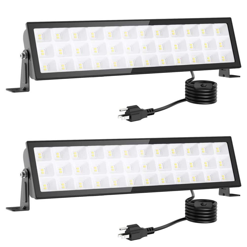 BeamBox 120-Volt 14000 Lumen LED Shop Lights for Workshop (2-Pack ...