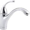 KOHLER Forte Single-Handle Standard Kitchen Faucet with Lever Handle in ...