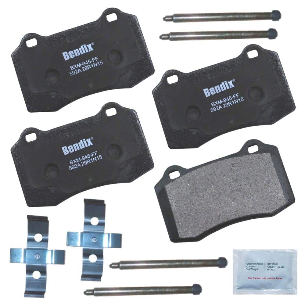 Bendix Premium Copper Free Disc Brake Pad Set CFM592A - The Home Depot