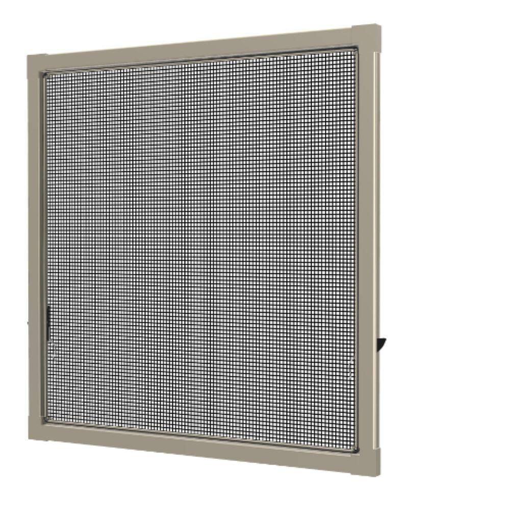 RITESCREEN Casement Series 32.5 in. x 67.40625 in. Clay Aluminum ...