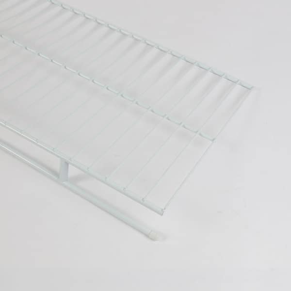 Everbilt 6FTX12IN FIXED ROD SHELF 00275 - The Home Depot