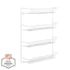Everbilt 4 Tier Rack - 18 in. W x 25 in. H x 5 in. D 90263 - The Home Depot