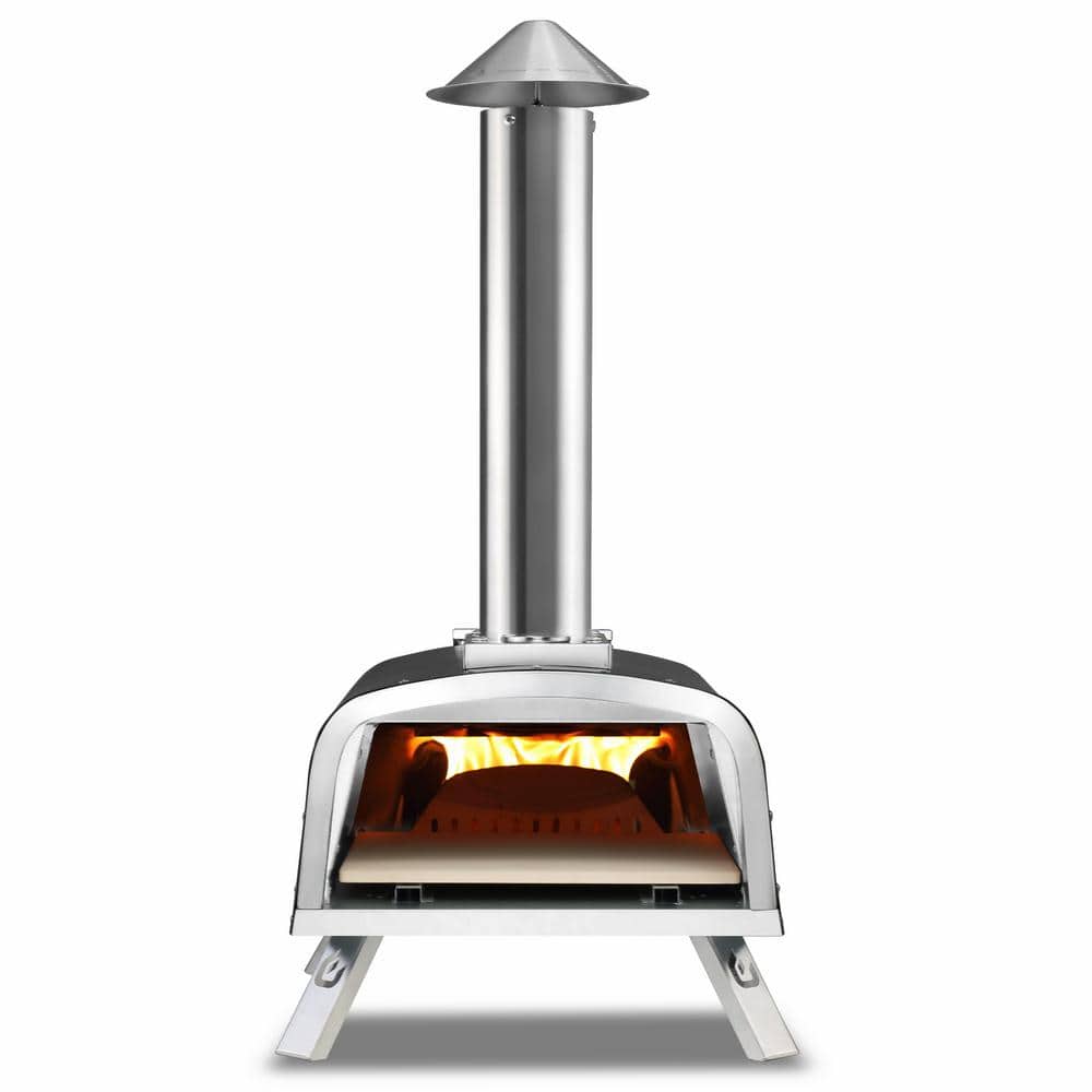 INNUMIA Portable Pellet Pizza Oven Outdoor Pizza Ovens Wood Fired Pizza ...