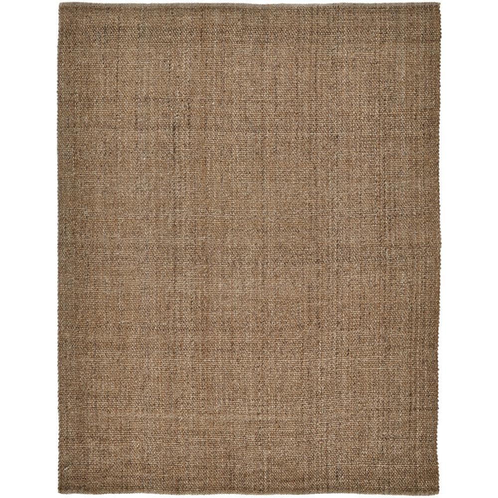 HomeRoots 10 x 14 Brown Solid Color Area Rug 2000514557 - The Home Depot