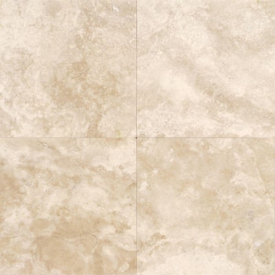 16x16 - Travertine Tile - Natural Stone Tile - The Home Depot