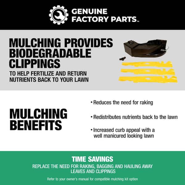 Reviews for Genuine Factory Parts Original Equipment 46 in. Mulching ...