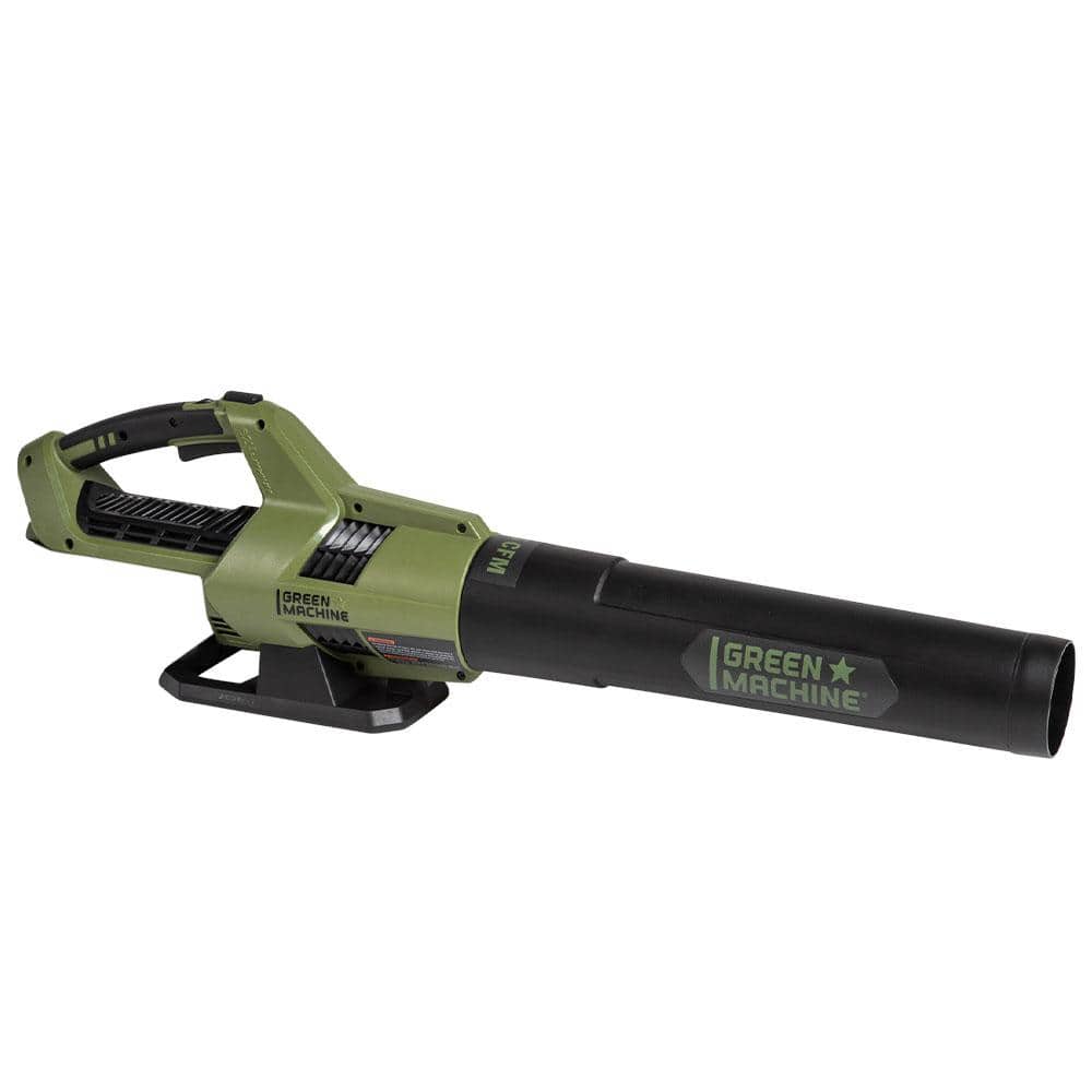 Green Machine 62-Volt 113 MPH 600 CFM Battery Lithium-Ion Brushless ...