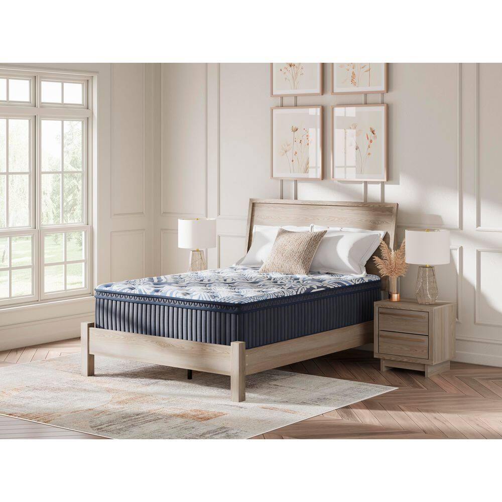 Signature DESIGN BY ASHLEY Plush Luxe 2.0 Queen Plush Hybrid 15 in. Bed ...