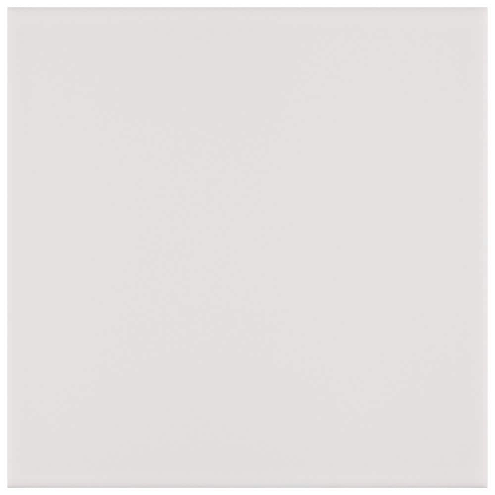 Merola Tile Triplex White 7-3/4 in. x 7-3/4 in. Ceramic Wall Take Home ...