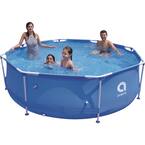 Jilong 12 ft. Round 36 in. D Easy Set Above Ground Inflatable Pool ...