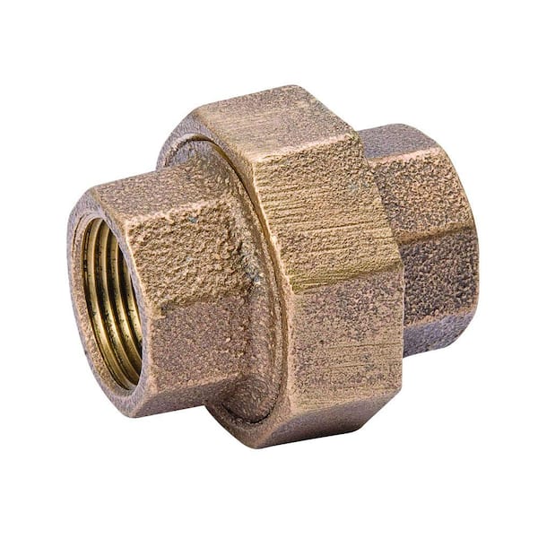 1 in. Brass FPT x FPT Union 459-005HC - The Home Depot