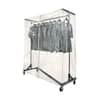 Only Hangers Clear Vinyl Heavy-Duty Nesting Z Rack Cover (63 in. W x 69 ...