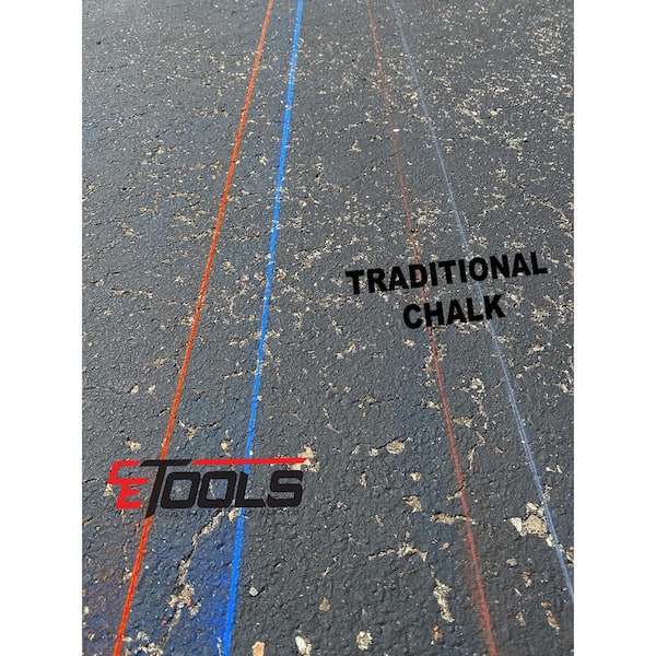 CE Tools 2008400 10 oz Semi Permanent Extreme Visibility It Up Chalk Powder Blue