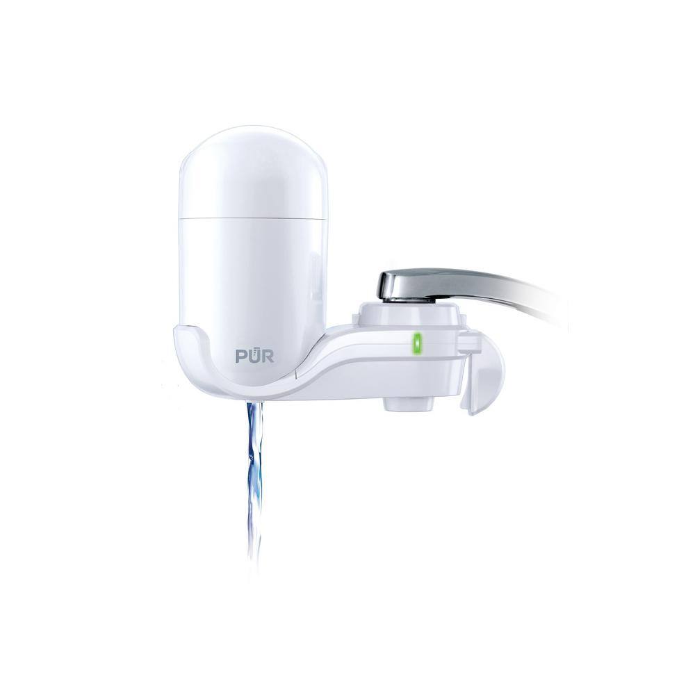 PUR Faucet Mount Filtration System, White FM3333BV2 - The Home Depot