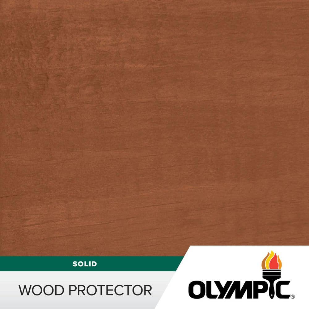 Olympic Wood Protector 1 gal. SC-1061 Pine Pods Exterior Solid Stain ...