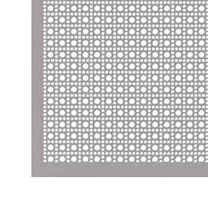 M-D Building Products 36 in. x 36 in. Union Jack Aluminum in Brass ...