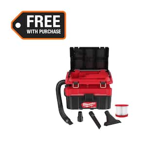 Milwaukee M18 FUEL 18-Volt Lithium-Ion Brushless Red HEPA Multisurface ...