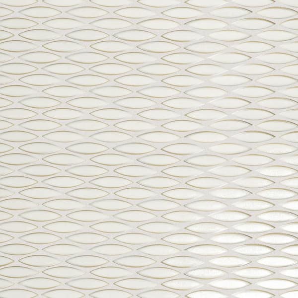 Merola Tile Pescado Honed Snowcap White 12 in. x 13 in. Porcelain Floor ...