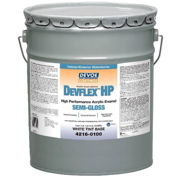 Devflex HP 5-gal. Semi-Gloss Waterborne Interior and Exterior Enamel ...
