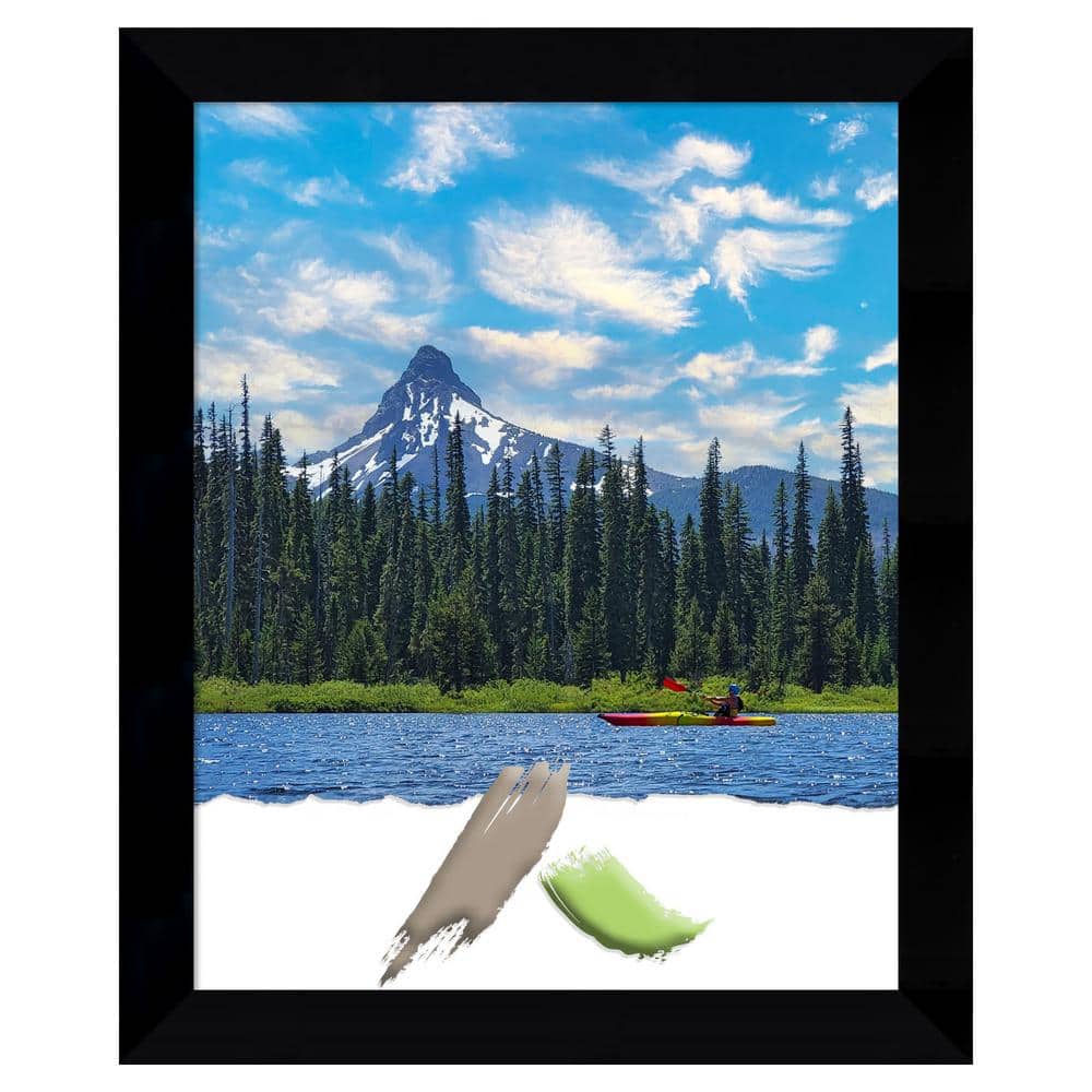 Amanti Art Black Museum Wood Picture Frame Opening Size 16x20 in ...