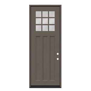 Steves & Sons Regency 36 in. x 96 in. RHOS 1/4 9L-SDL Clear Glass Onyx ...